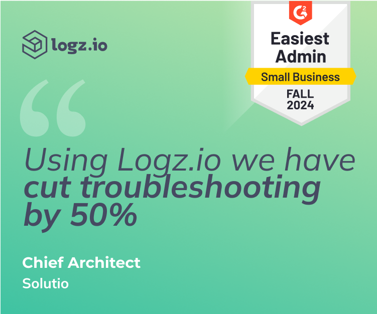 Logz.io Observability IQ - AI-powered observability for instant insights.